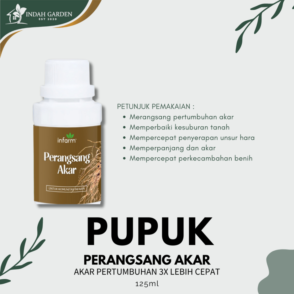 Jual INFARM - Nutrisi dan Perangsang Akar Tanaman Stek 100 ml Groot ...