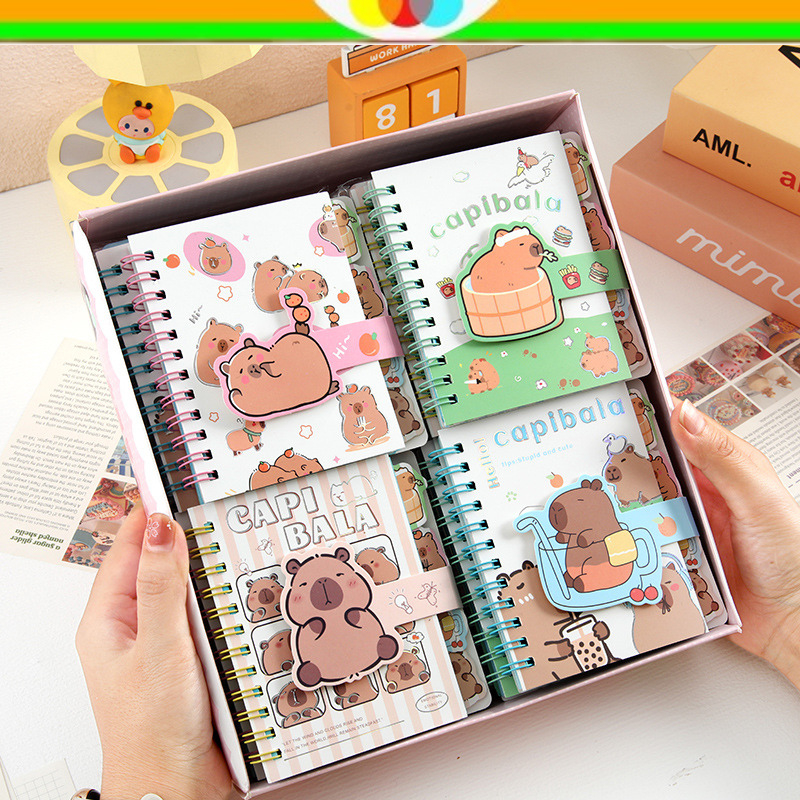 Jual MINI NOTES BINDER CAPYBARA CAPIBALA | CAPI BALA | CAPY BARA | CAPY ...