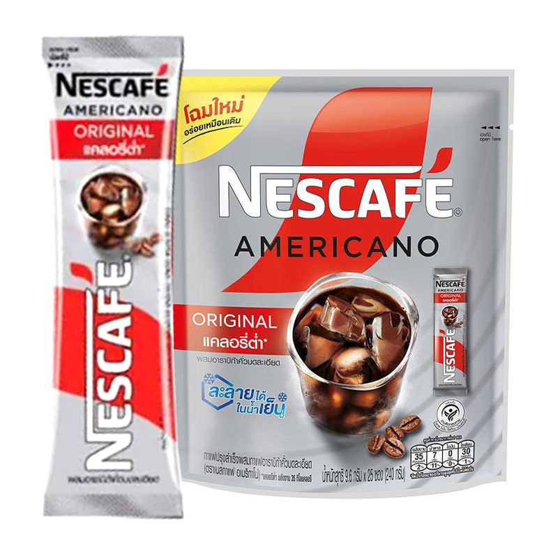 Jual Nescafe Original Thailand Nescafe Ice Black Coffee Kopi Hitam ...