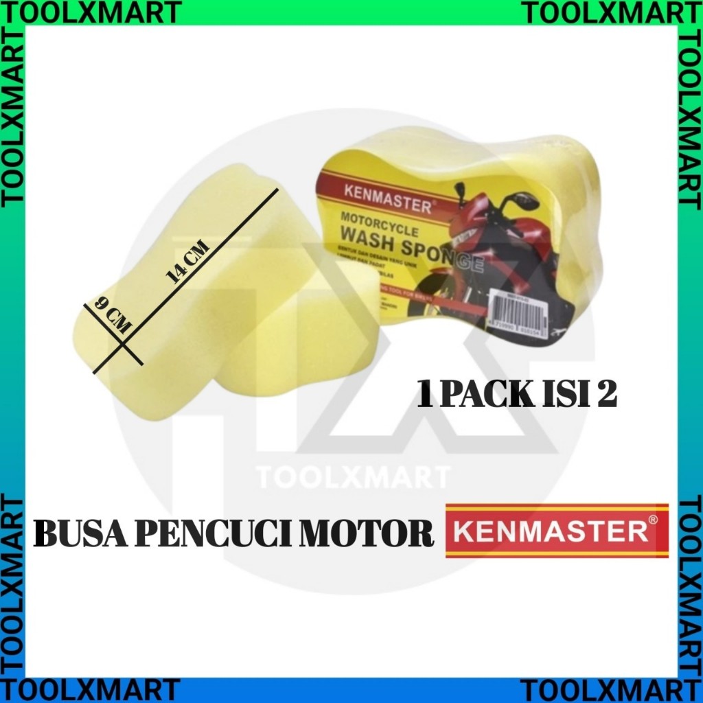 Jual Spons Cuci Motor mini set 2 pcs / Busa pencuci mobil motor / busa ...