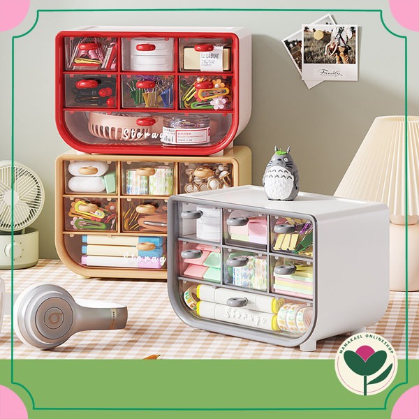 Jual Storage box u shape laci mini desktop organizer tempat penyimpanan ...