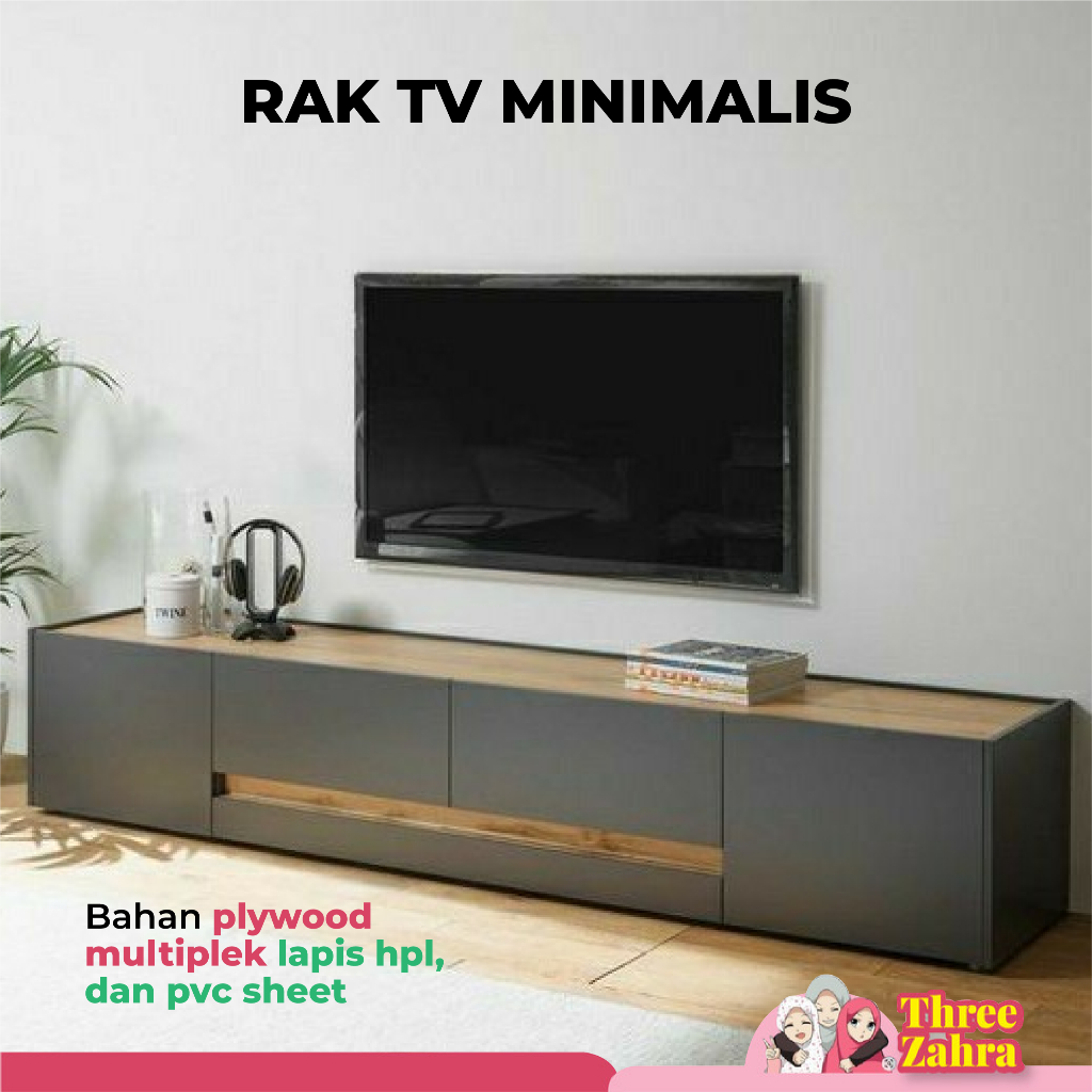 Jual Meja TV minimalis / rak tv plywood multiplek | Shopee Indonesia