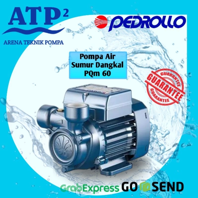 Jual Pedrollo PQm 60 Pompa Air Sumur Dangkal Pompa Air Rumah tangga ...