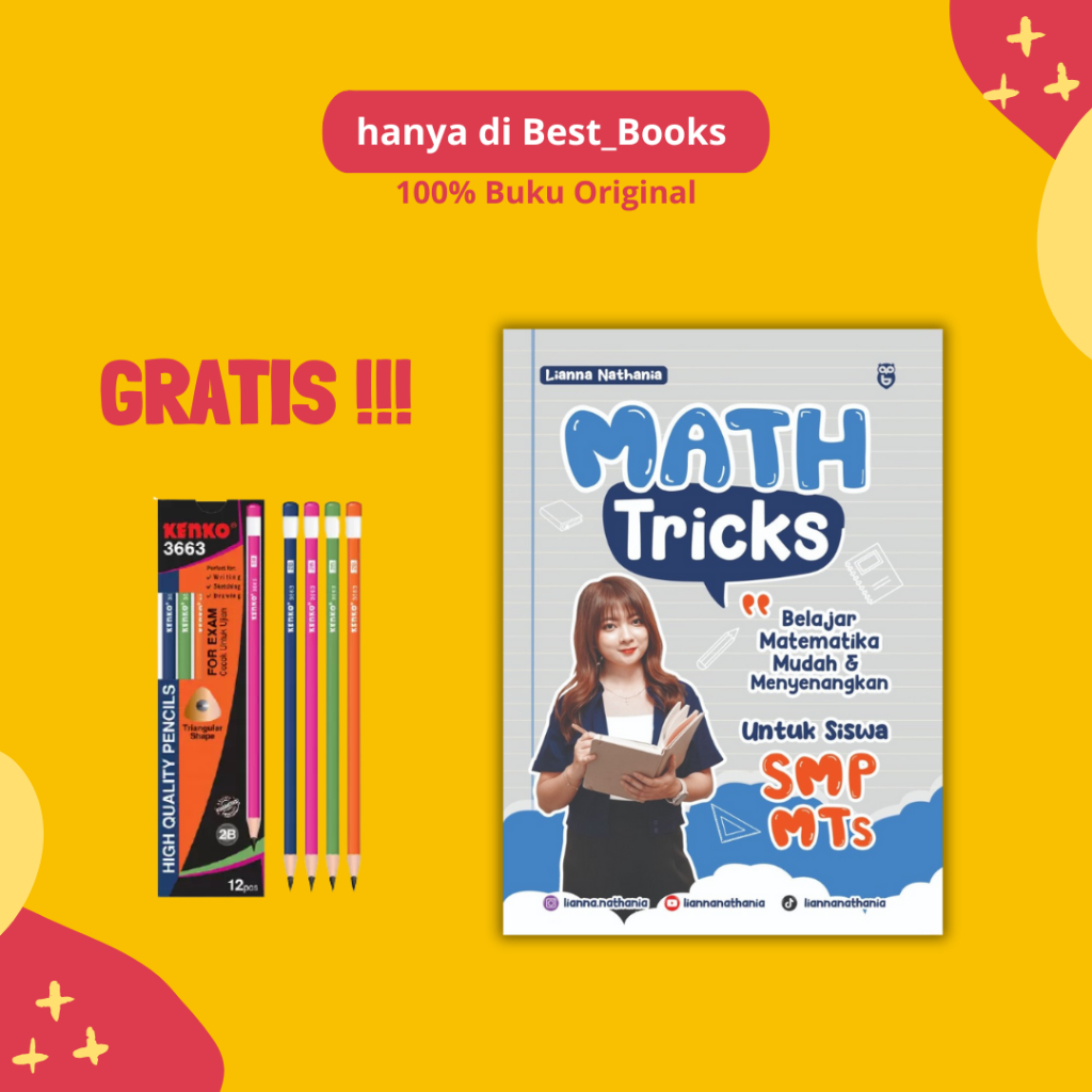 Jual Bmedia - Buku Penunjang Pelajaran - Math Tricks Untuk SMP/MTS ...