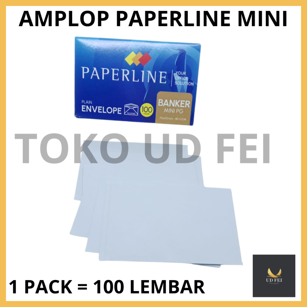 Jual GEBYAR DISKON!!! - (1 Pack) Amplop Paperline/ Amplop MINI PPL ...