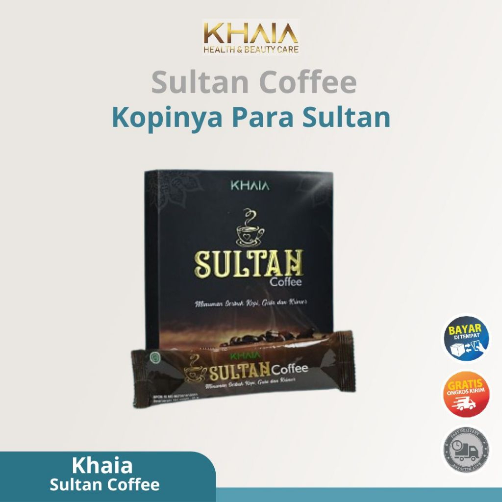 Jual Khaia Sultan Coffee Kopi Kuat Stamina Pria Tahan Lama Obat Kuat Vitalitas 1 Sachet - 1 Box ...