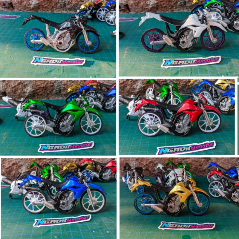 Jual miniatur motor supermoto&surex||free stiker!! | Shopee Indonesia