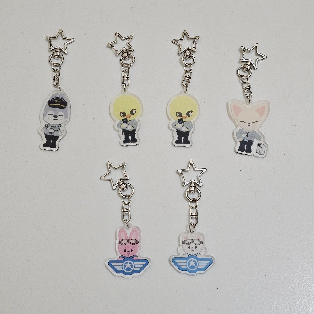 Jual [READY] Stray Kids PILOT POPUP MERCHANDISE Keyring Unsealed SKZOO ...