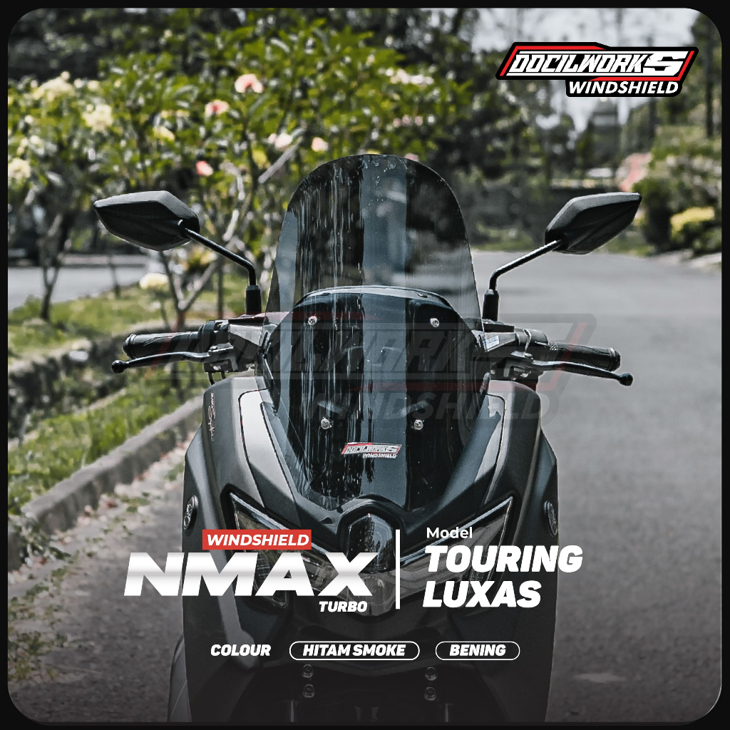 Jual Docilworks - Visor Windshield NMAX TOURING LUXAS NMAX TURBO NEO ...