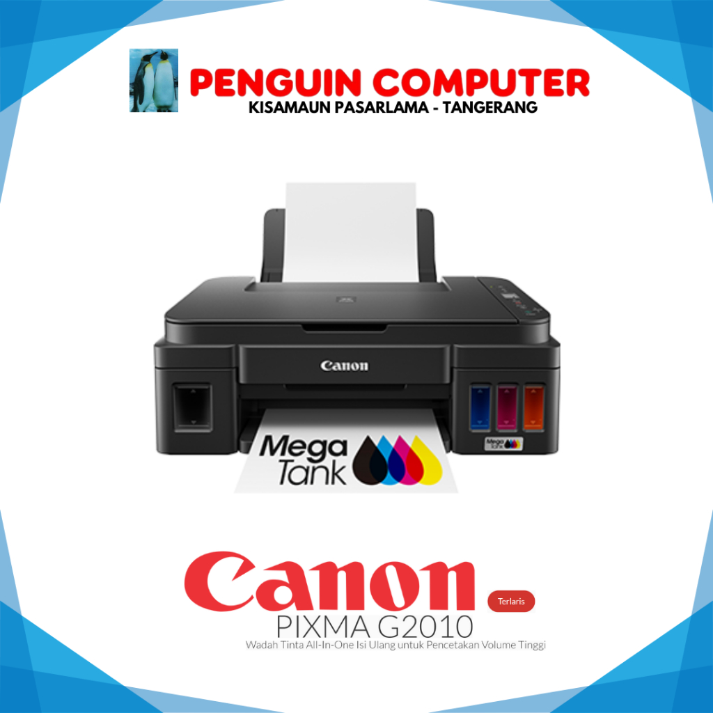 Jual PRINTER CANON G2010 PRINT SCAN COPY PENGGANTI G2000 NEW ORIGINAL ...