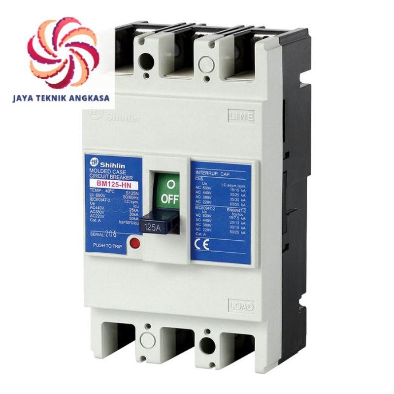 Jual MCCB SHIHLIN ELECTRIC BM800-HN 3P | Shopee Indonesia