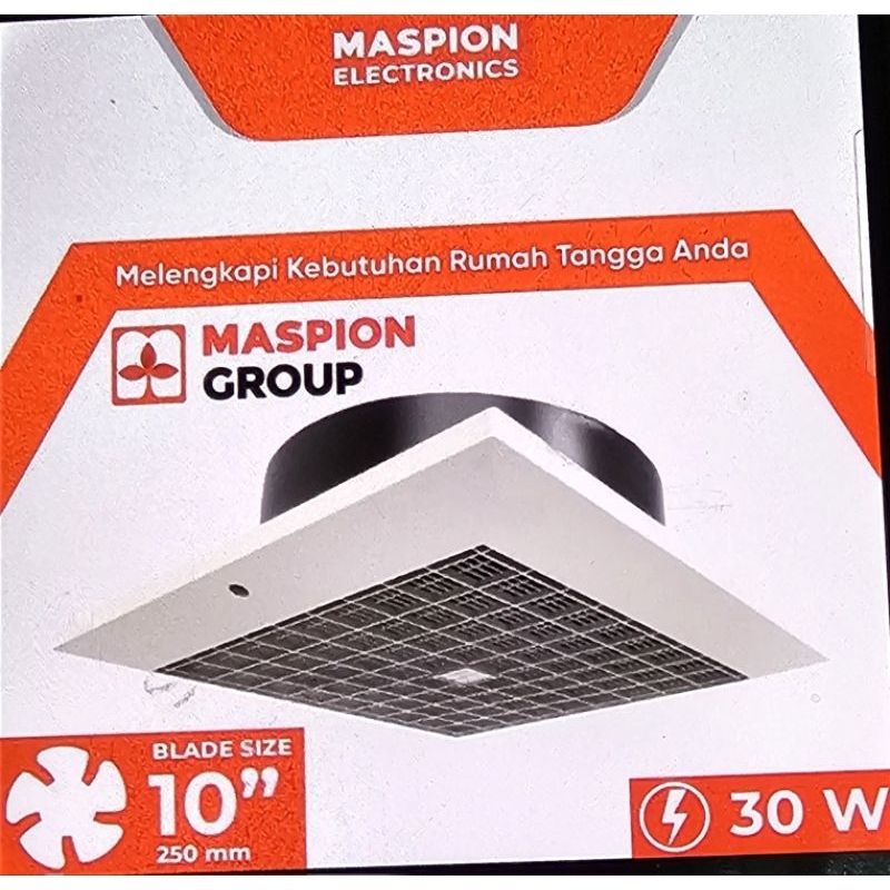 Jual MASPION EXHAUST FAN PLAFON CEF 25 10 INCH | Shopee Indonesia