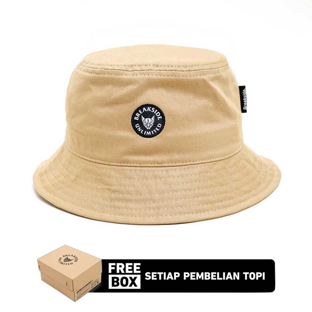 Jual Breakside Bucket Hat Xander - Cream | Shopee Indonesia
