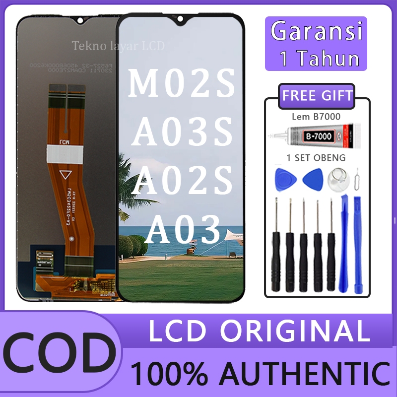 Jual LCD TOUCHSCREEN FULLSET SAMSUNG A02S/A03 / A03S/M02s BIG GLASS ...