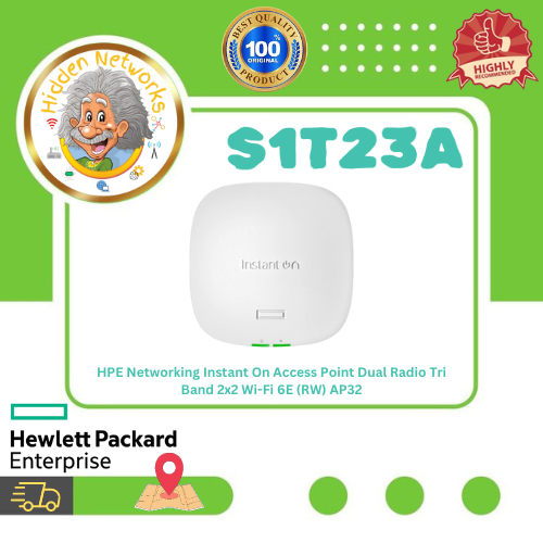Jual S1T23A HPE Networking Instant On AP Dual Radio Tri Band 2x2 Wi‑Fi ...