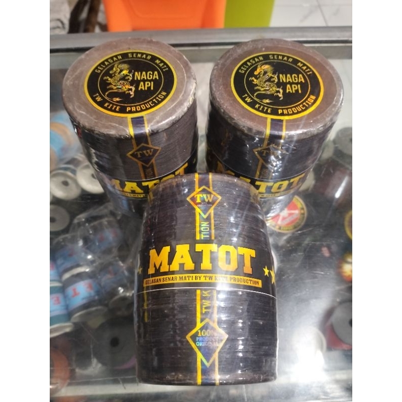Jual GELASAN MATOT 020 SENAR HITAM 6000YARD | Shopee Indonesia