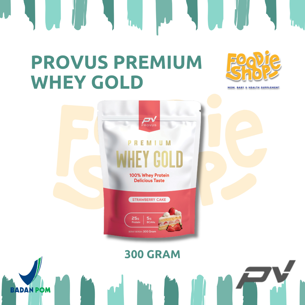 Jual Provus Premium Whey Gold 300 gram | Provus PWG Whey Protein ...