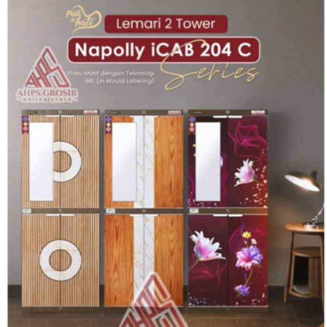 Jual LEMARI NAPOLLY SUSUN 4 ICAB 204 LEMARI PLASTIK MINIMALIS MOTIF KAYU MOTIF KULKAS | Shopee ...