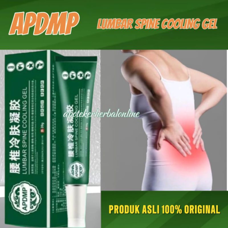Jual [PROMO PAKET 3 PCS] APDMP Salep Lumbar Asli Lumbar Cold Compress Gel Lumbar Cream Lumbar ...