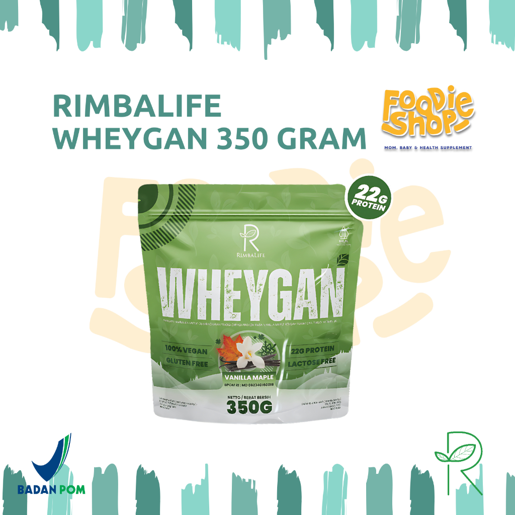 Jual Rimbalife Wheygan Protein 350 Gram Rimba Life Vegan Protein Whey ...
