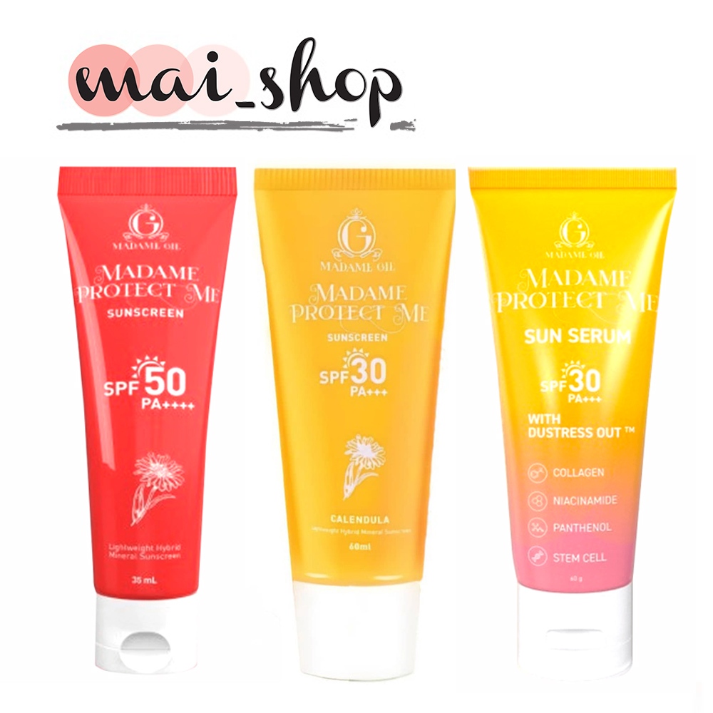 Jual MADAME GIE Madame Protect Me Sunscreen SPF 30 PA KUNING 60ML / SPF ...