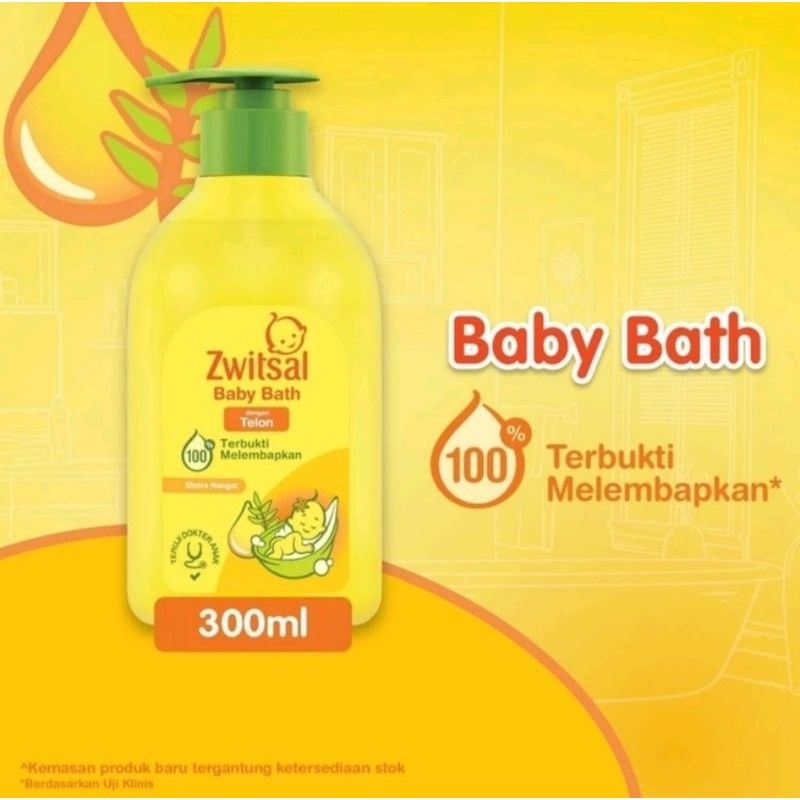 Jual Zwitsal Baby Bath Telon 300 ml | Shopee Indonesia