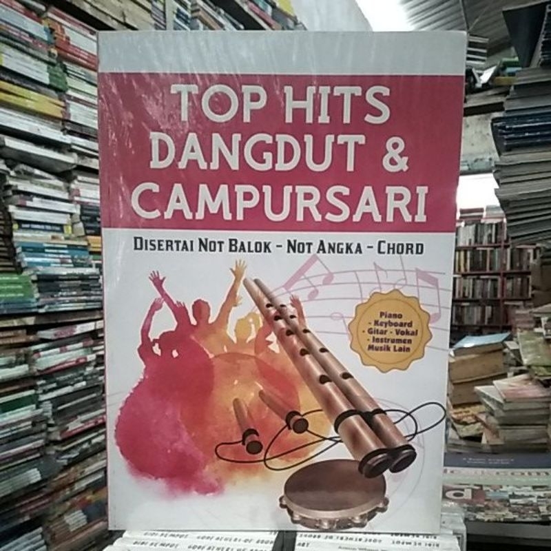 Jual Top Hits Dangdut & Campursari disertai not balok - not angka ...