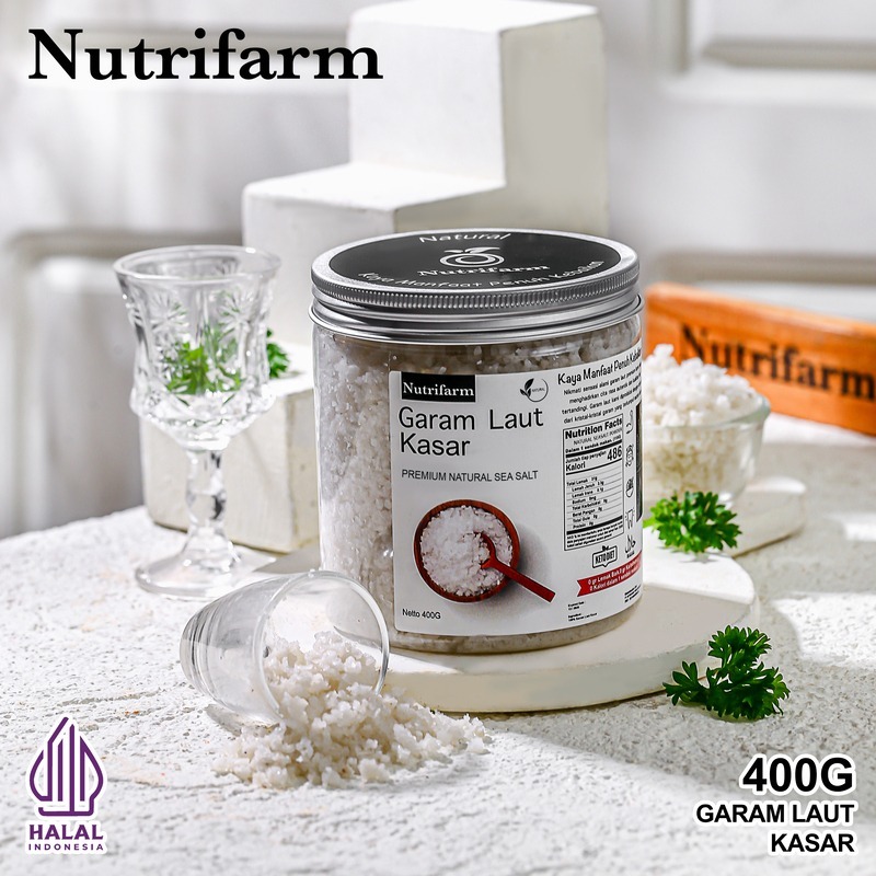 Jual Nutrifarm Garam Laut 400g | Shopee Indonesia