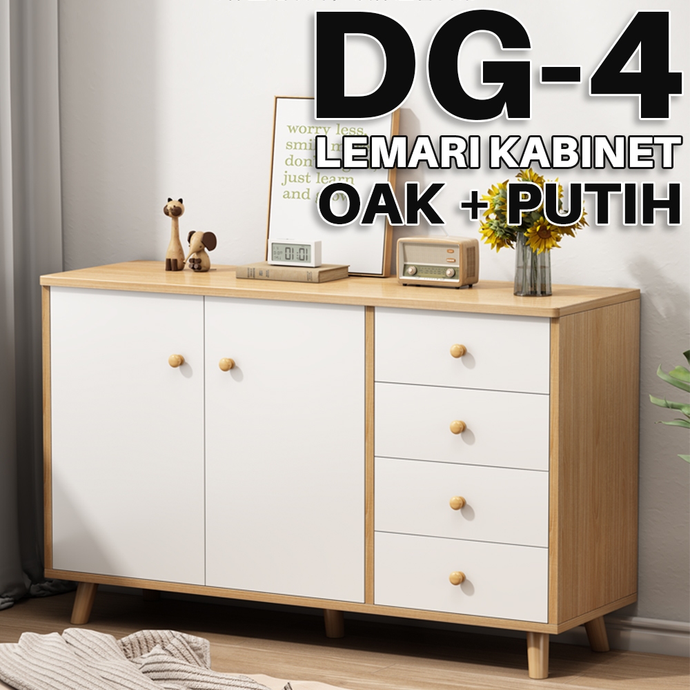 Jual Lemari Kabinet Kayu Serbaguna Rak Susun / Lemari Kayu Minimalis ...