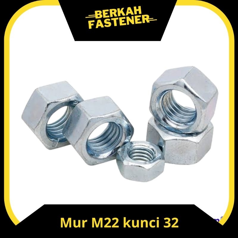 Jual Mur Besi putih m22 | Shopee Indonesia