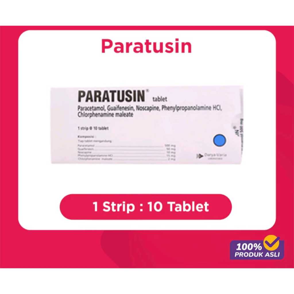Jual Paratusin 10 Tablet / Obat Batuk & flu | Shopee Indonesia