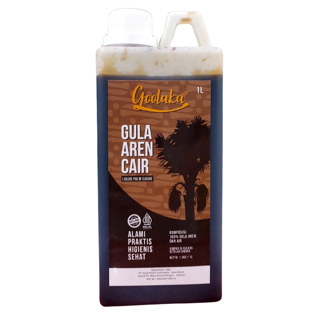 Jual Goolaka Gula Aren Cair 1 L / 1.3 Kg - Liquid Palm Sugar 1 Liter ...