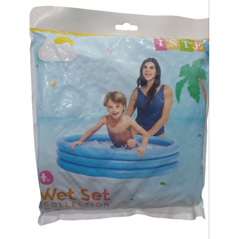 Jual Kolam renang anak Intex CRYSTAL BLUE POOL 59416 | Shopee Indonesia