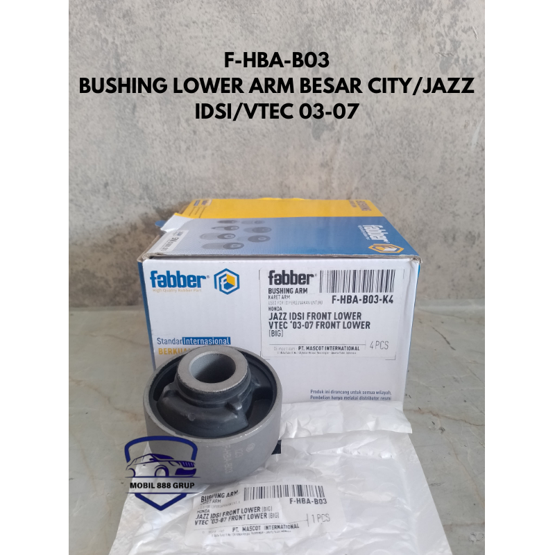 Jual BUSHING ARM BESAR CITY/ JAZZ IDSI/VTEC FR HBA-B03 | Shopee Indonesia