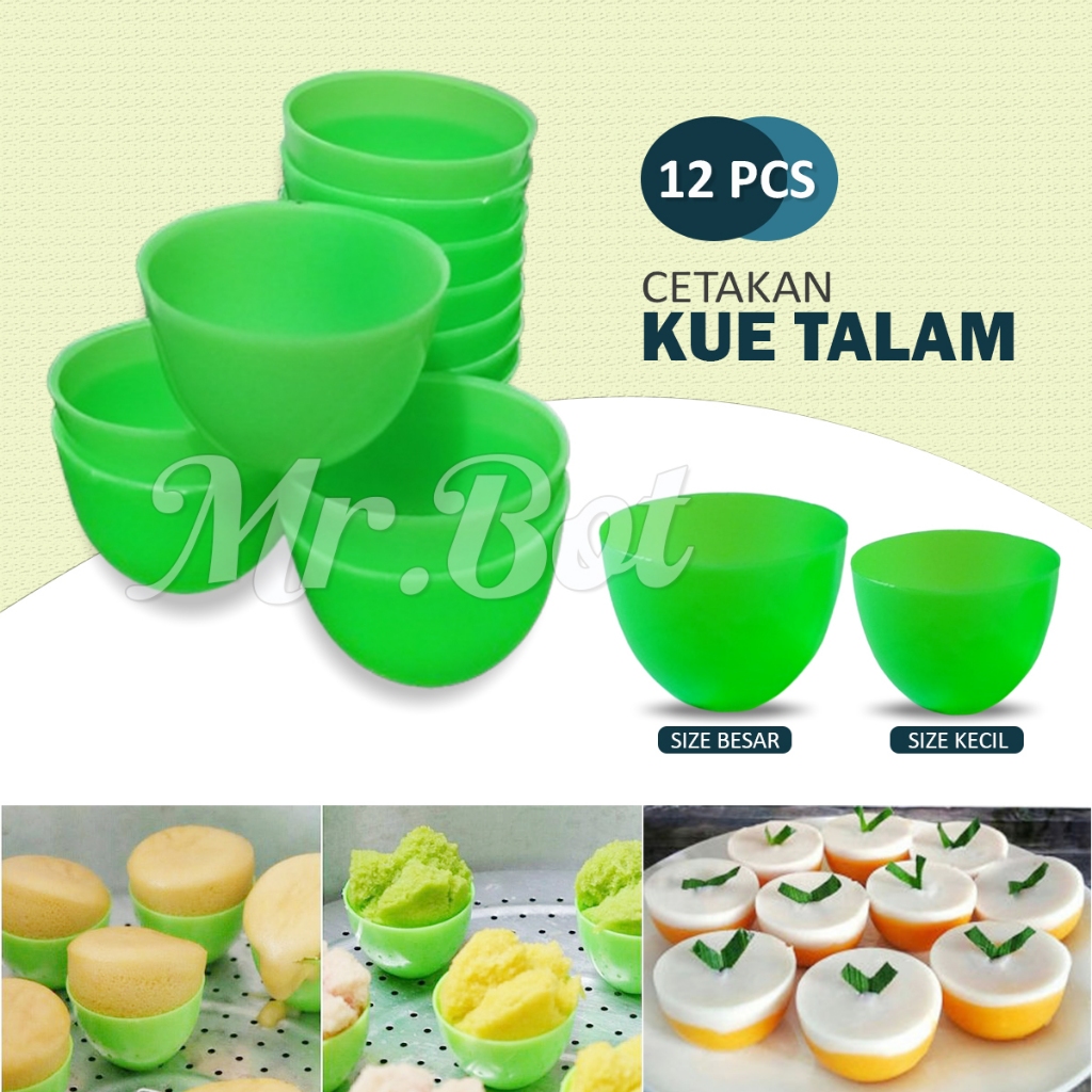 Jual Cetakan Kue Mangkok Cetakan Talam Kecil & Besar Cetakan Puding ...