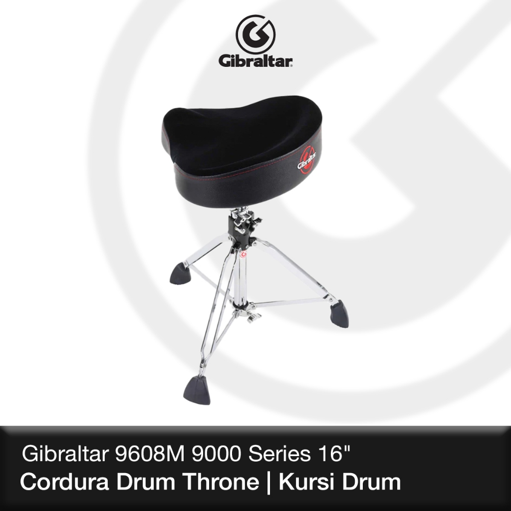 Jual Gibraltar 9608M 9000 Series 16" Cordura Drum Throne | Kursi Drum ...