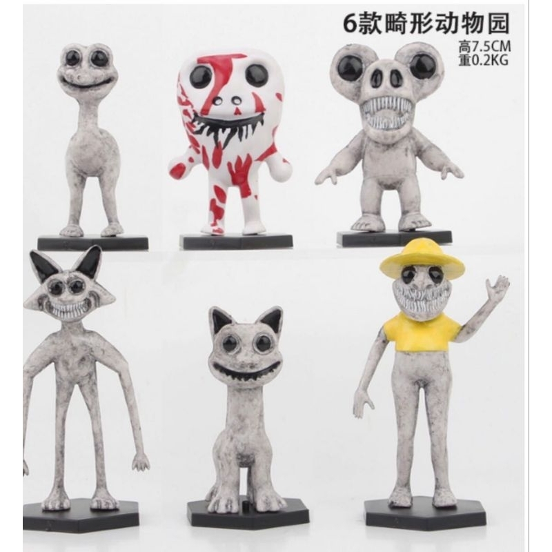 Jual Zoonomaly - mainan zoonomaly set figure karet - action figure ...