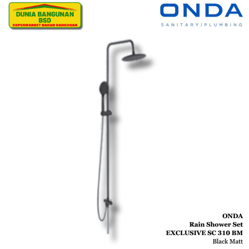 Jual ONDA EXCLUSIVE SC 310 BM Rain Shower Set Mandi Dengan Hand Shower ...