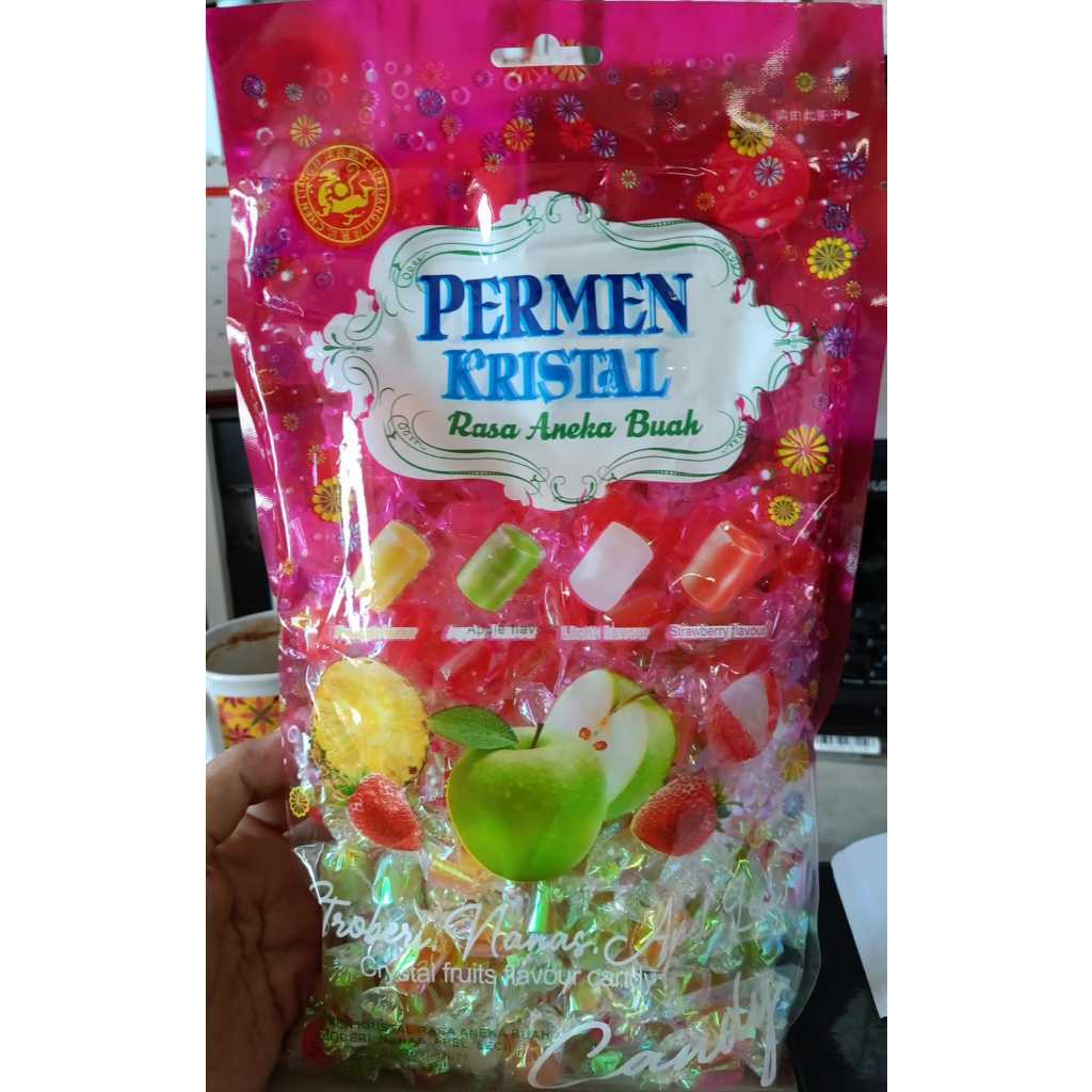 Jual Permen Kristal Rasa Aneka Buah 500g | Shopee Indonesia