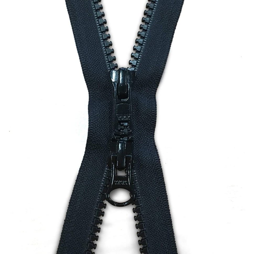 Jual Resleting Jaket YKK 2 Kepala 100cm Sleting Zipper Vislon Double ...