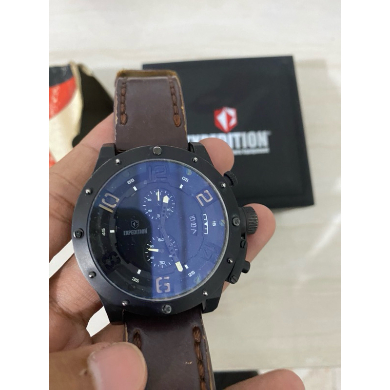 Jual Preloved Jam Expedition Original Lengkap Box | Shopee Indonesia