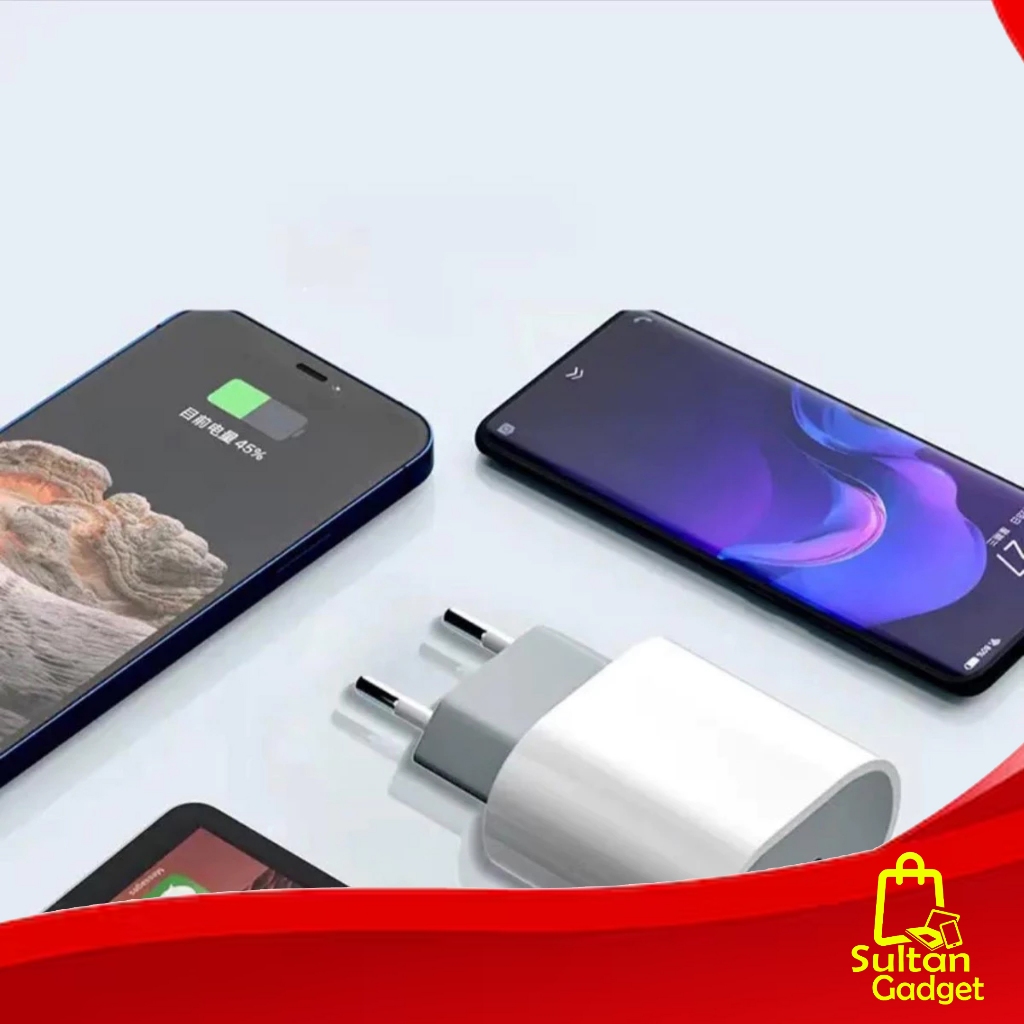 Jual Adapter Charger PD 20W Cocok untuk Iphone 12 Promax 13 Pro 12 Pro ...
