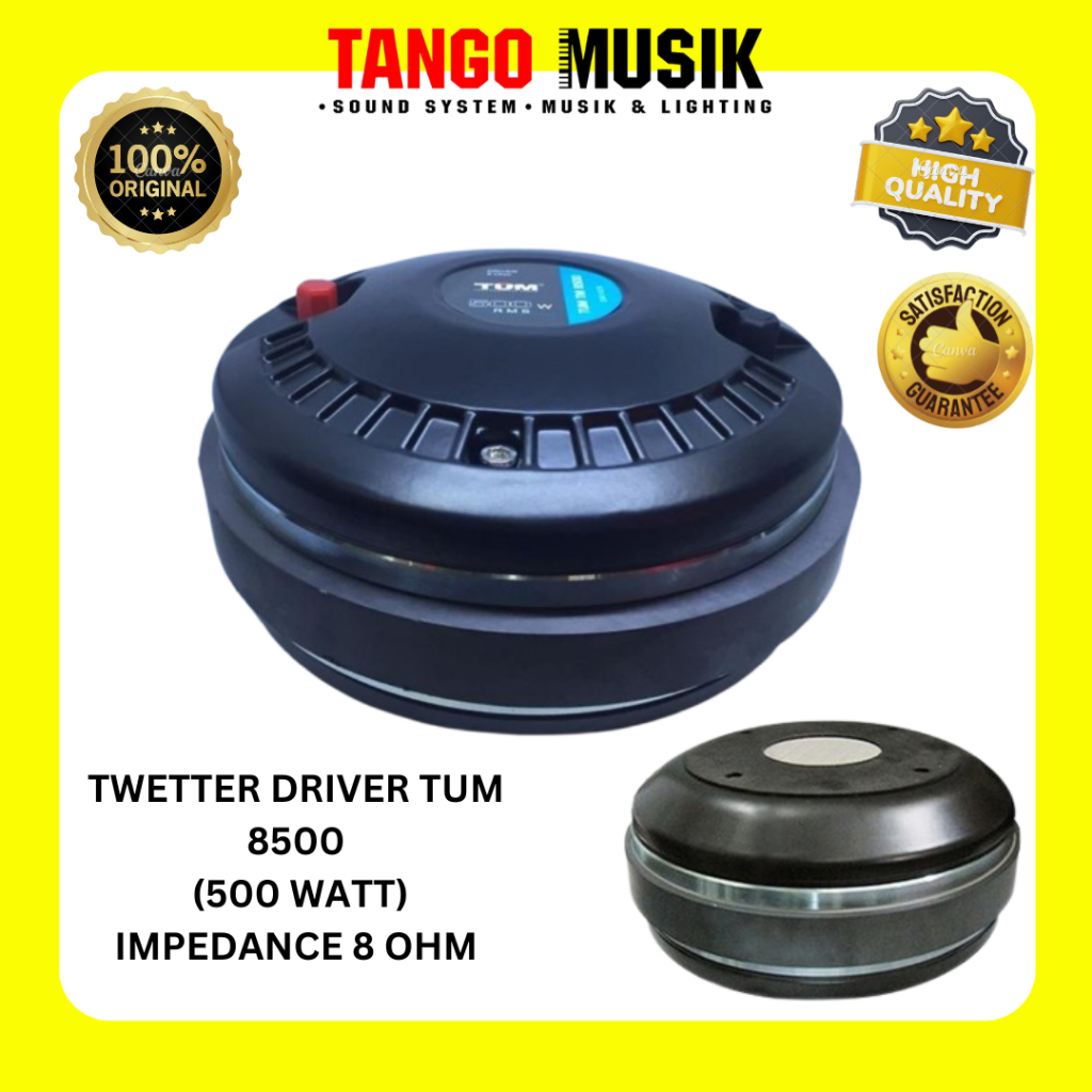 Jual TWEETER/DRIVER TWEETER TUM TM 8500 500W ORIGINAL / TWITTER DRIVER ...