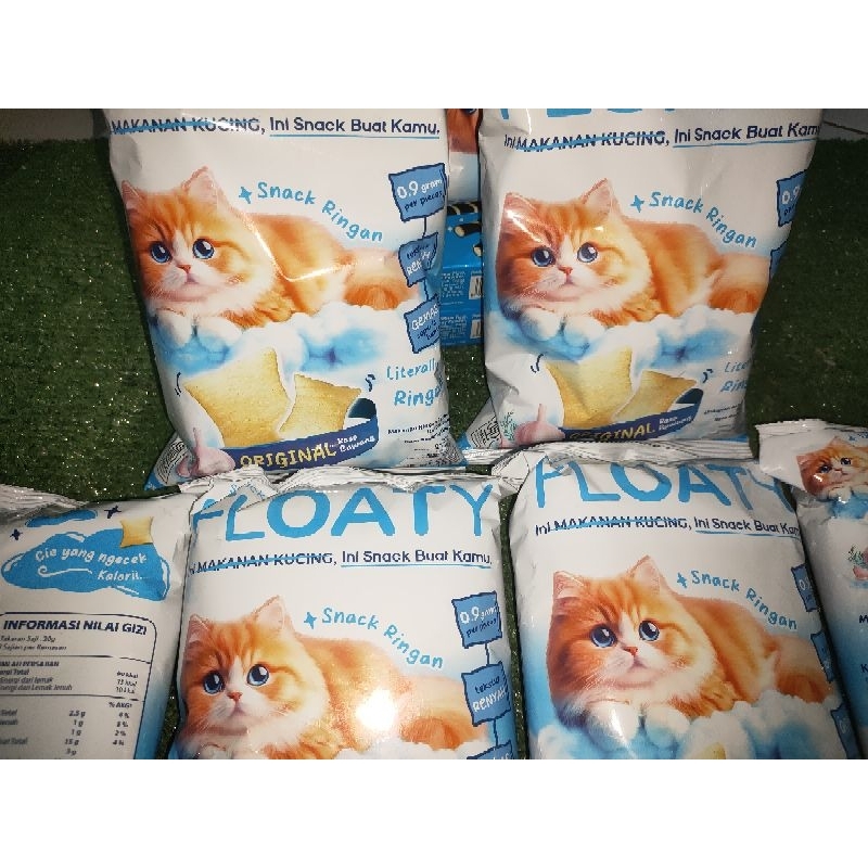 Jual FLOATY SNACK isi 60grm whole Wheat Oat Rasa Bawang | Shopee Indonesia