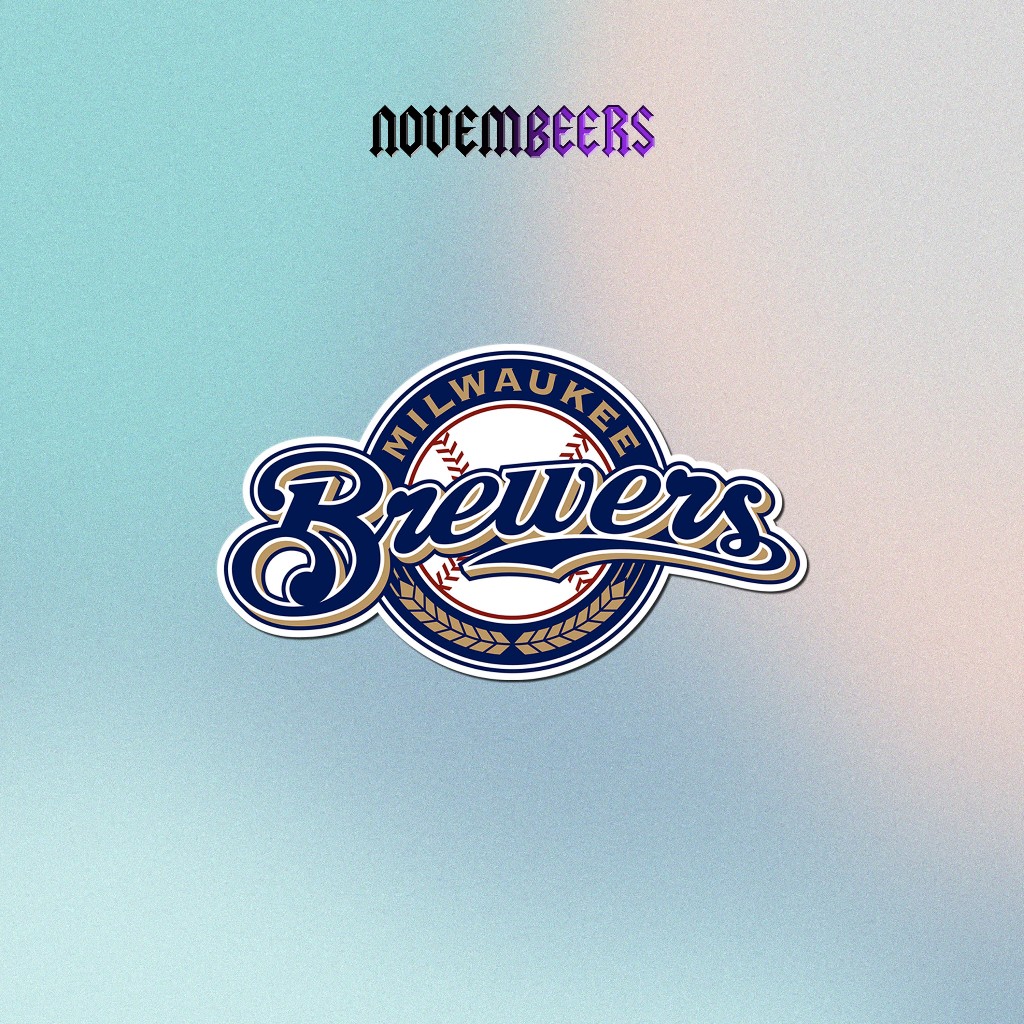 Jual Stiker Vinyl Milwaukee Brewers Sticker Vinyl Glossy MLB Baseball ...