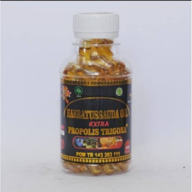 Jual habbatussauda extra propolis trigona promil isi 100 kapsul ...