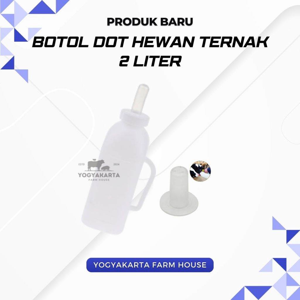 Jual Botol 2 Liter - Dot Susu Hewan Ternak anak Kambing Sapi Pedet ...