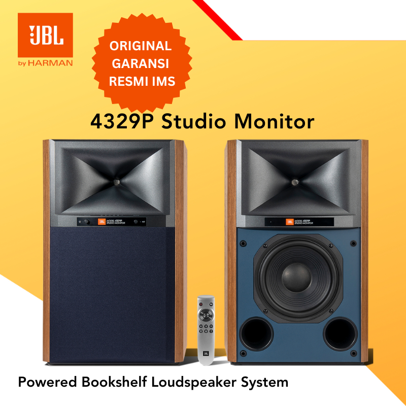 Jual Speaker JBL 4329P Studio Monitor Powered Loudspeaker System ...