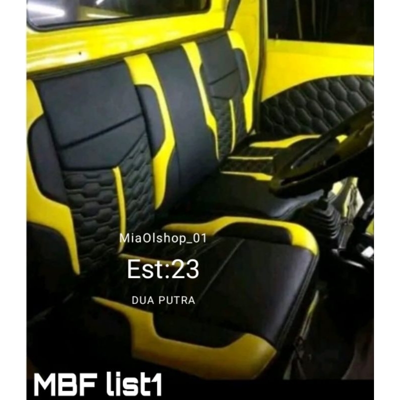 Jual (COD)Sarung Jok Mobil Cover Jok Variasi MBF Untuk Mobil Pick'up ...