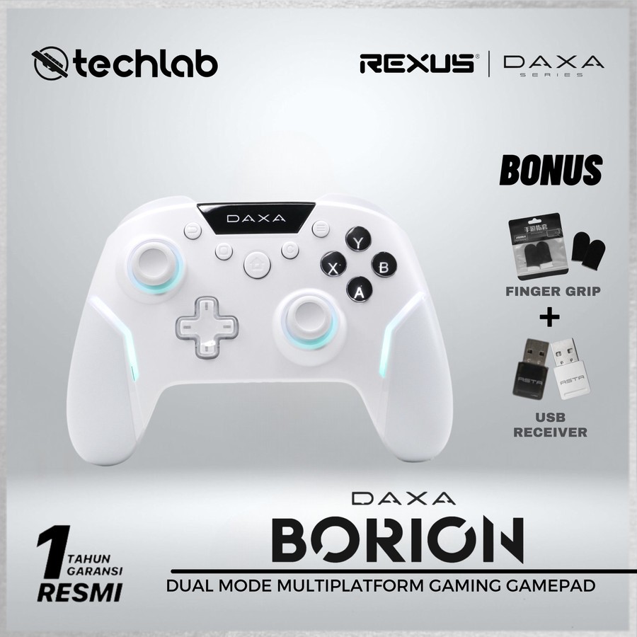 Jual Rexus Daxa Borion AX8 Wireless Hall Effect Gamepad Joystick Controller | Shopee Indonesia